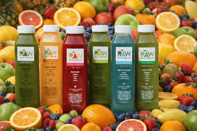 Cold-Pressed Juice & Smoothie Licensing | Raw Replenish